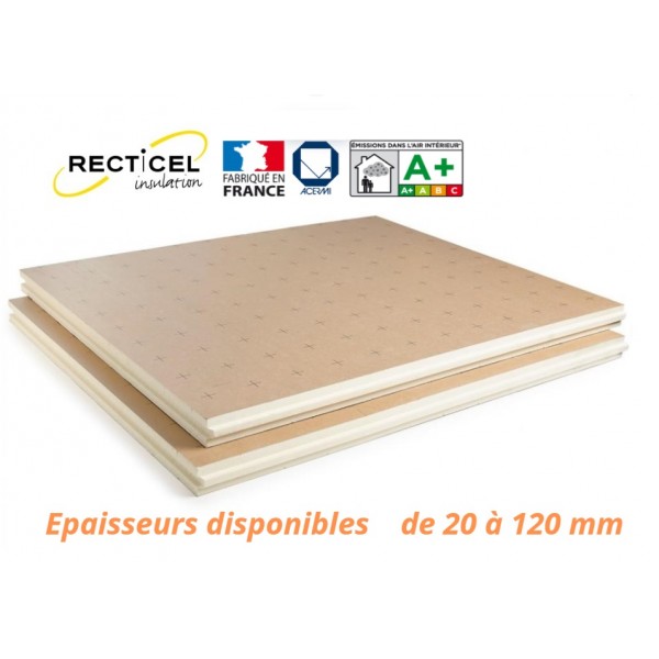 Panneau isolant polyuréthane pour sol - Isolation thermique